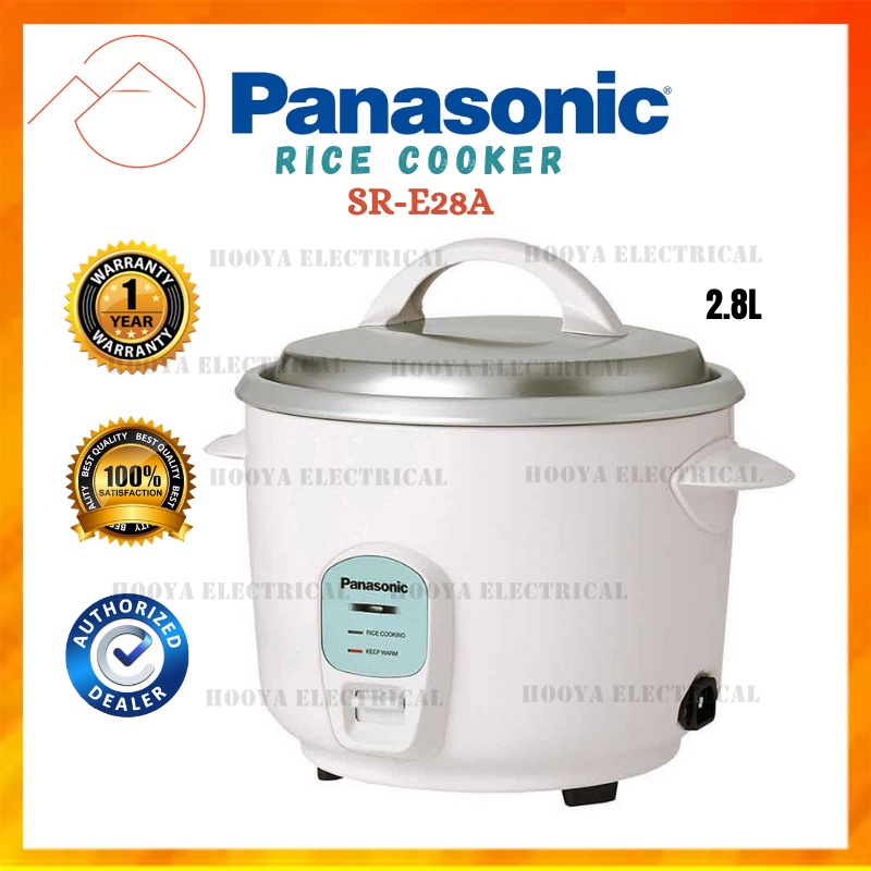 Panasonic / KHIND / SHARP Conventional Rice Cooker SR-E28A (2.8L ...