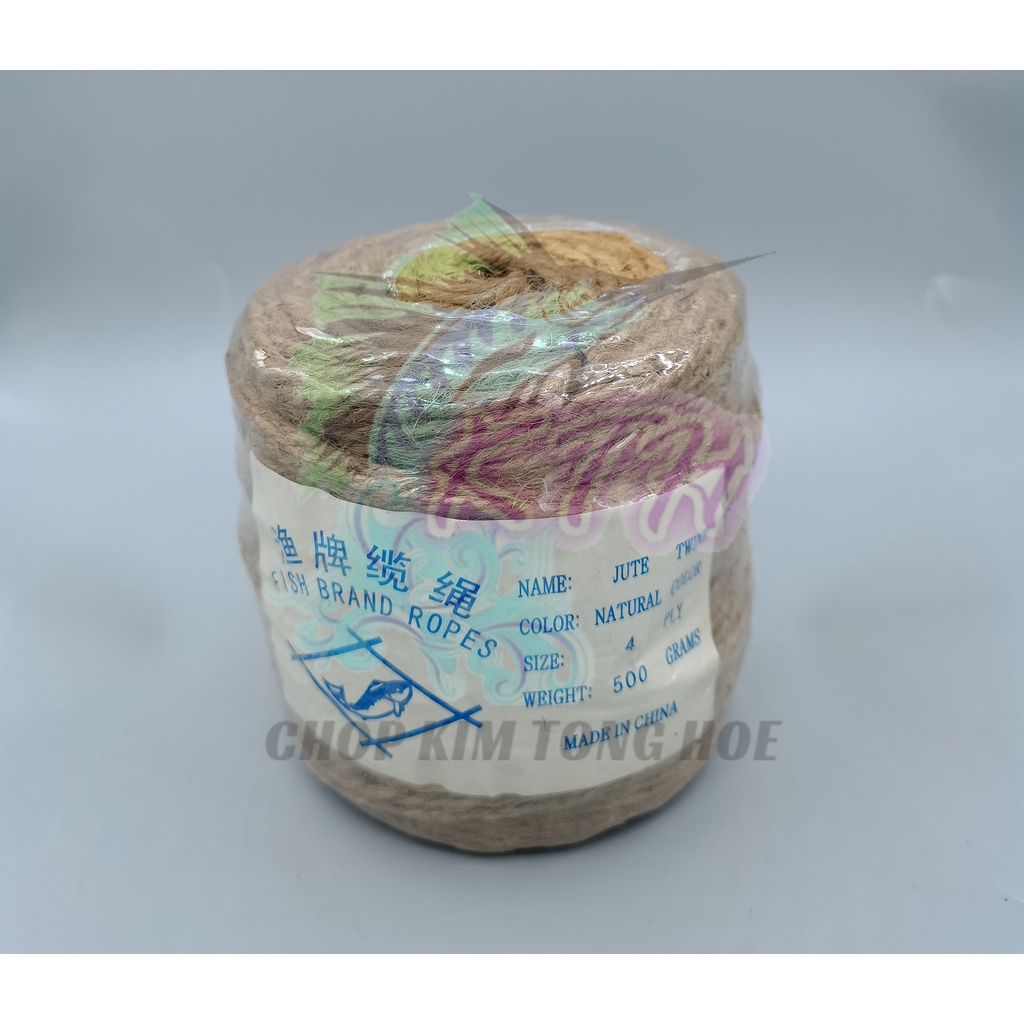 4 PLY JUTE TWINE 500GM(TALI GUNI) | Shopee Malaysia