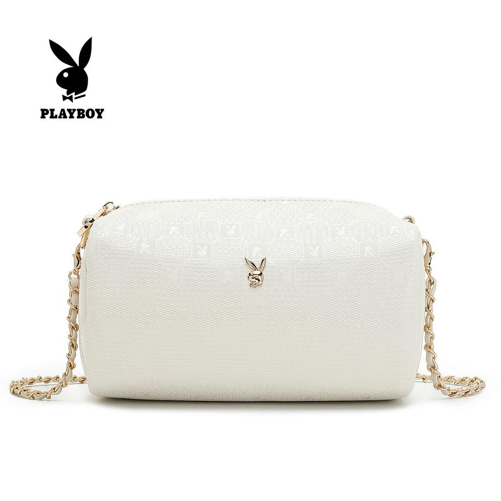 [CLEARANCE]-PLAYBOY Monogram Ladies Chain Sling Bag - Multi Color BXZ ...