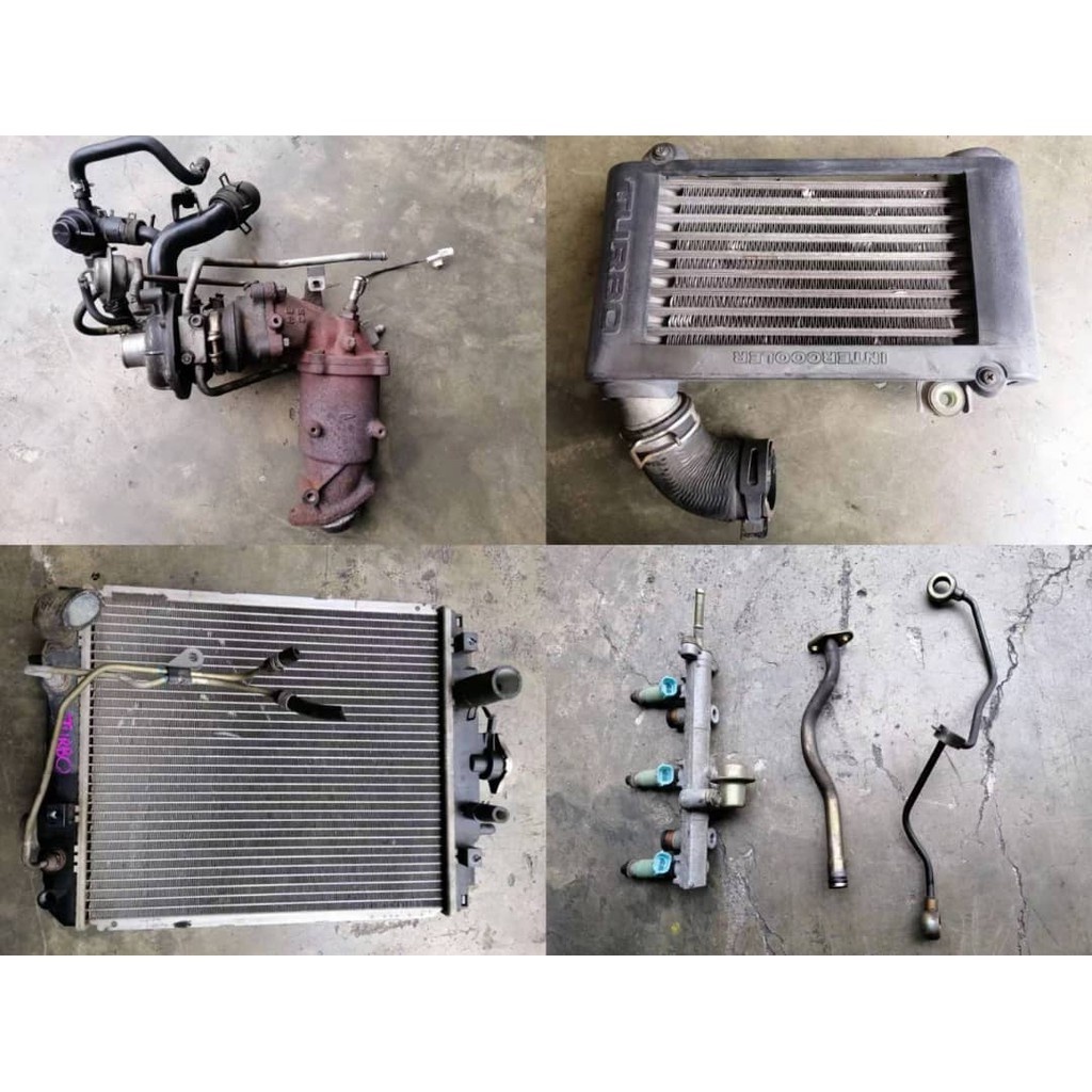 🇯🇵🇯🇵 DAIHATSU MOVE L9 RS GINO L7 EF-DET ENGINE TURBO KIT ( IHI RHF3 ...