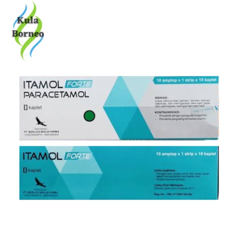 Itamol Forte Paracetamol 650 mg 10 tablets | Shopee Malaysia