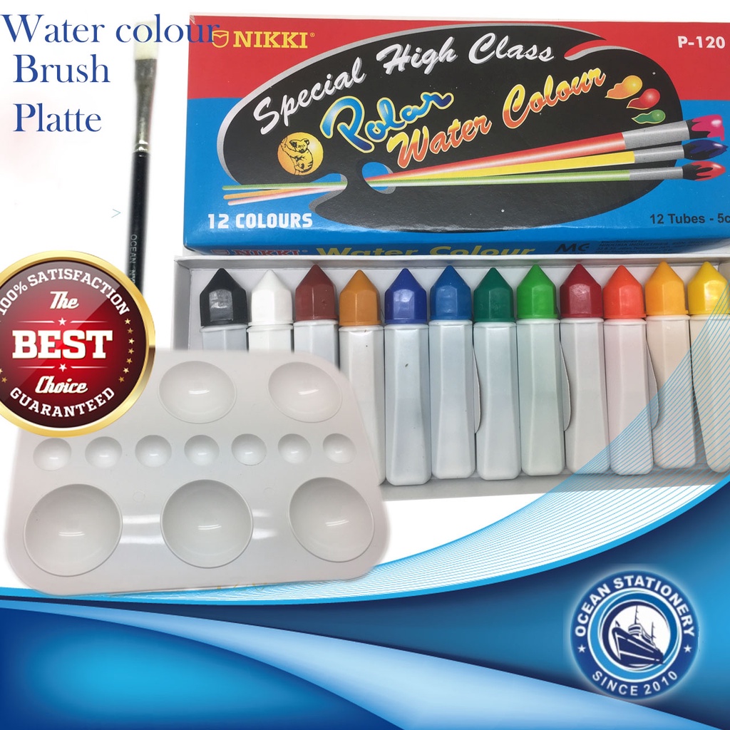 Nikki Water Colour 5cc with 12 Colours in Set | Shopee Malaysia