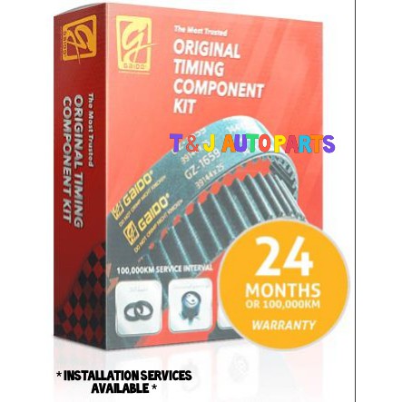 GAIDO TIMING BELT KIT SET PROTON SAGA BLM FL / EXORA / SATRIA NEO ...