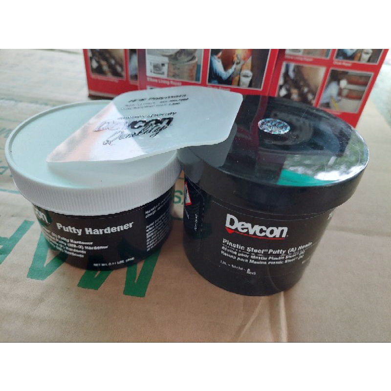 DEVCON PLASTIC STEEL PUTTY USA 454G | Shopee Malaysia