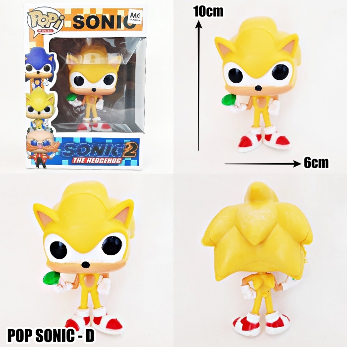 FUNKO POP SUPER SONIC ULTRASONIC MOUSE HAND ACTION FIGURE COLLECTION ...