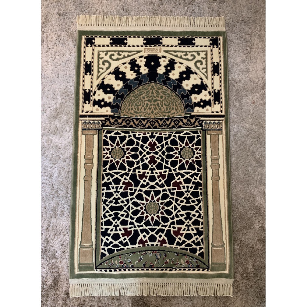 SEJADAH RAUDAH RAUDHAH ORIGINAL DESIGN MASJID NABAWI MADINAH 6mm TEBAL ...