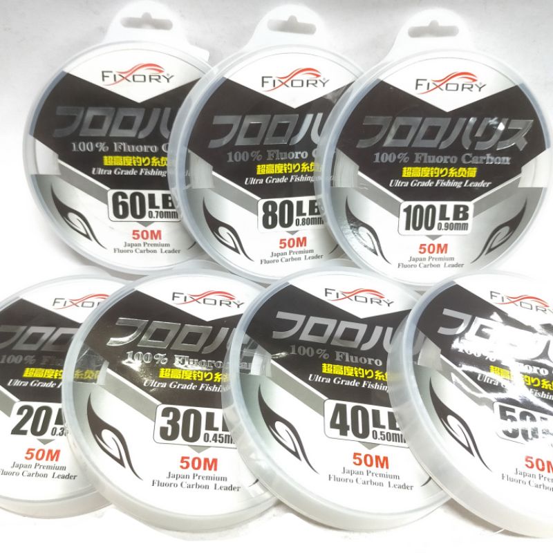 FIXORY 100% FLUOROCARBON LEADER | Shopee Malaysia
