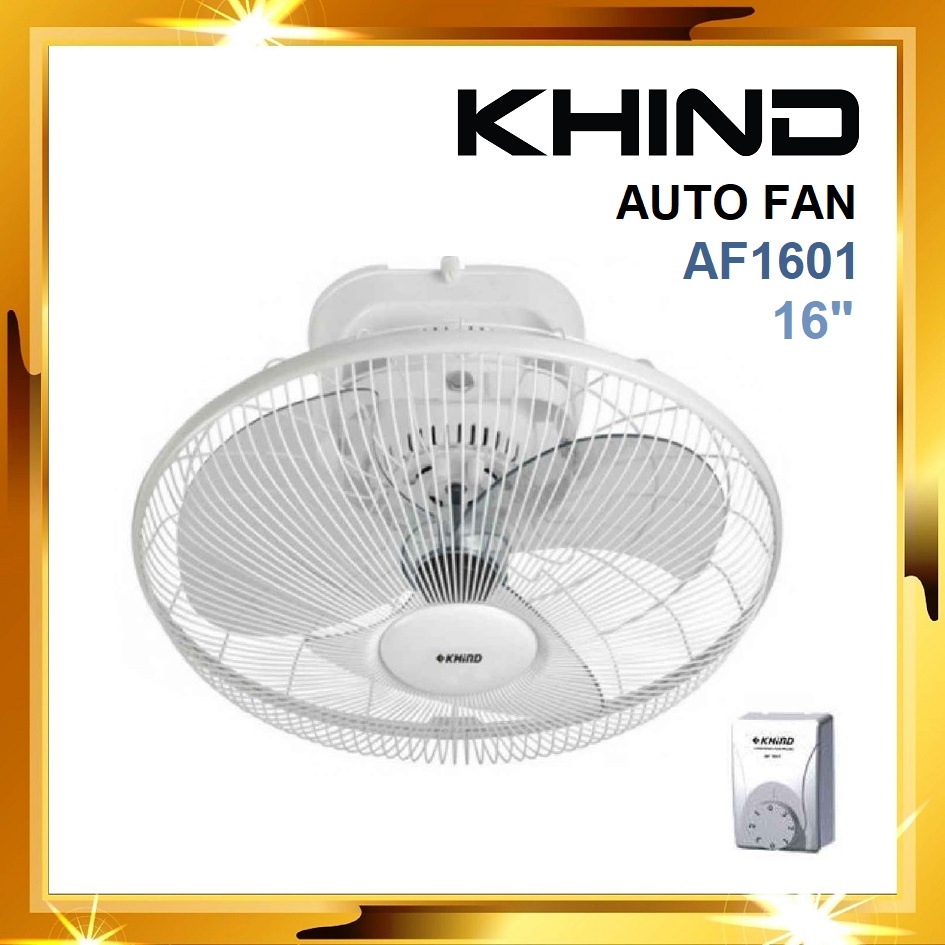 UMS KDK KHIND 16" AUTO FAN / Kipas Siling Auto SIRIM APPROVED / UMS ...