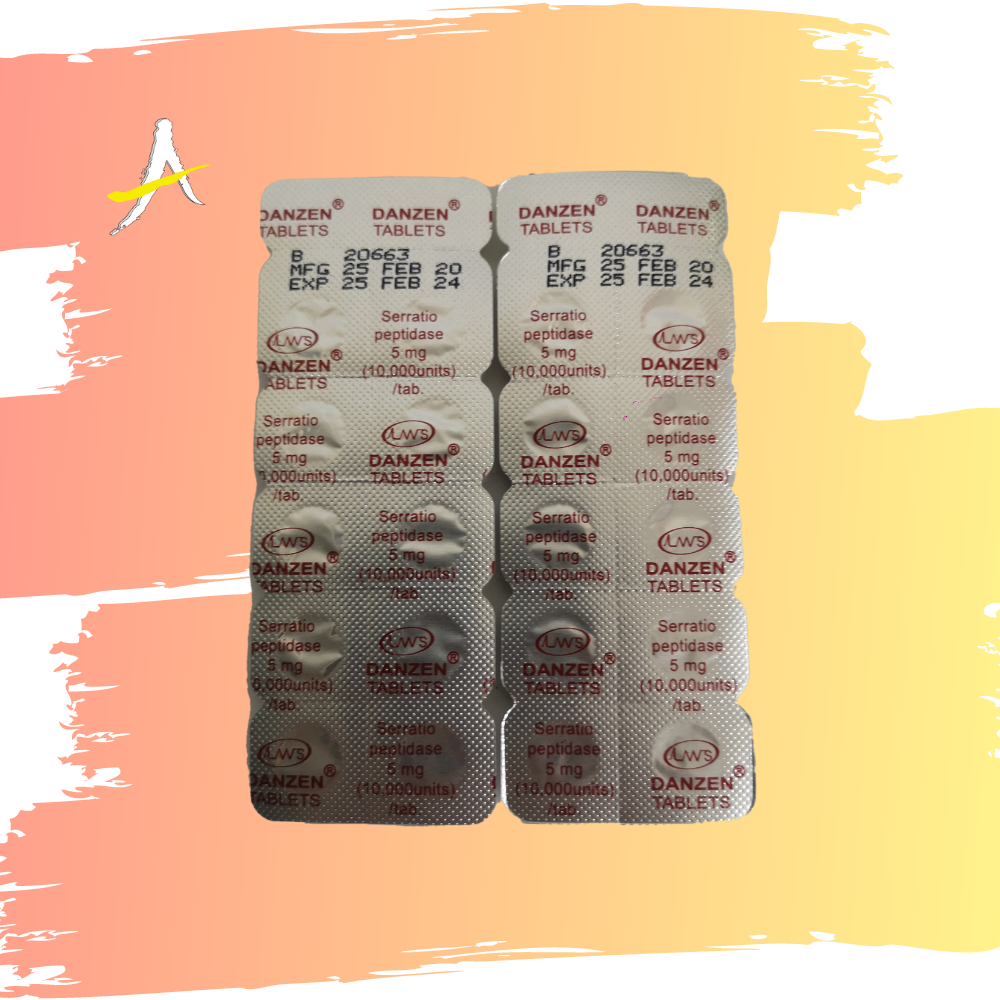 Danzen Tablets (Anti-Inflammatory & Anti-Tumefacient) 2x10's | Shopee ...