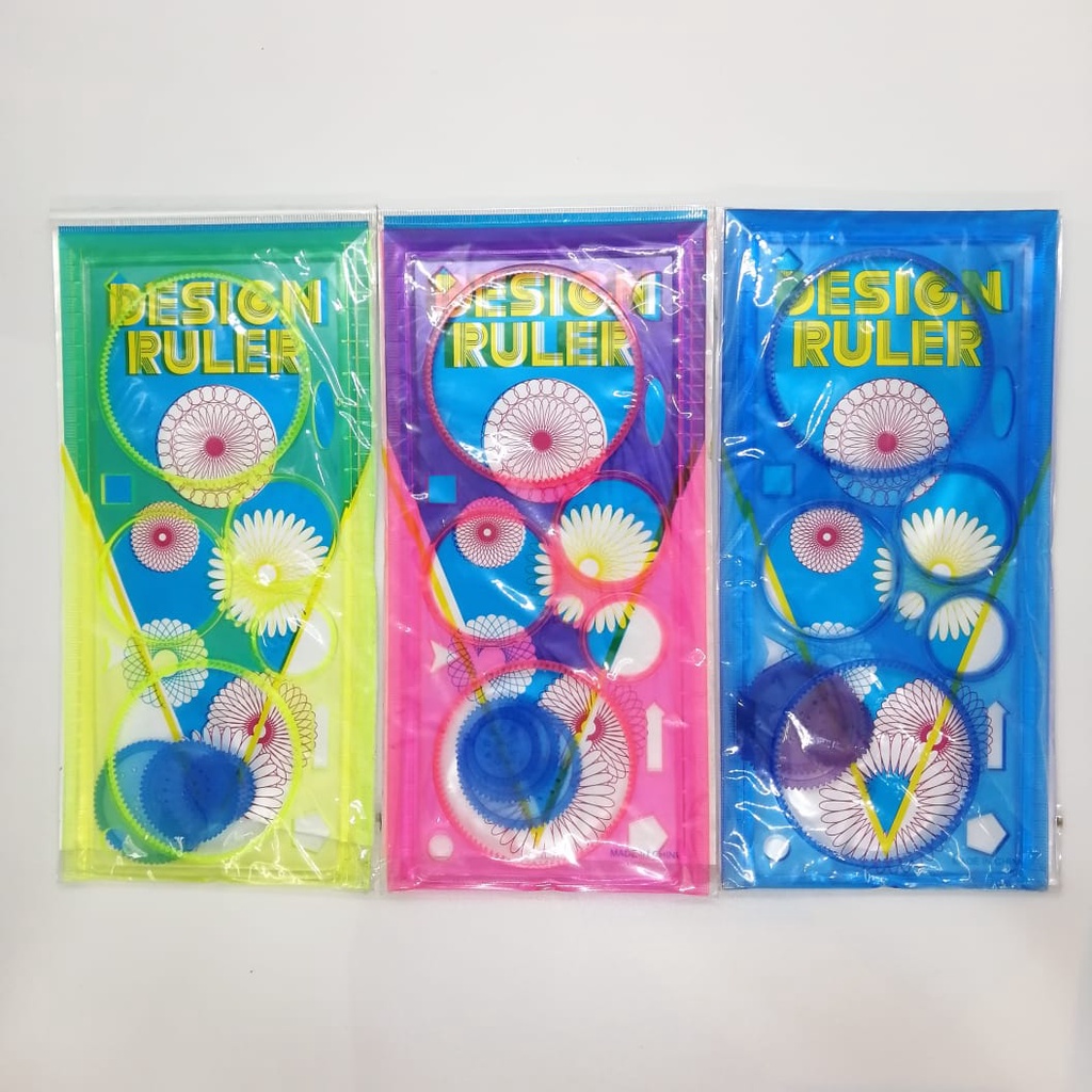 (Ready Stock)Drawing Design Ruler 20CM Ruler Art Pembaris Seni Pembaris ...