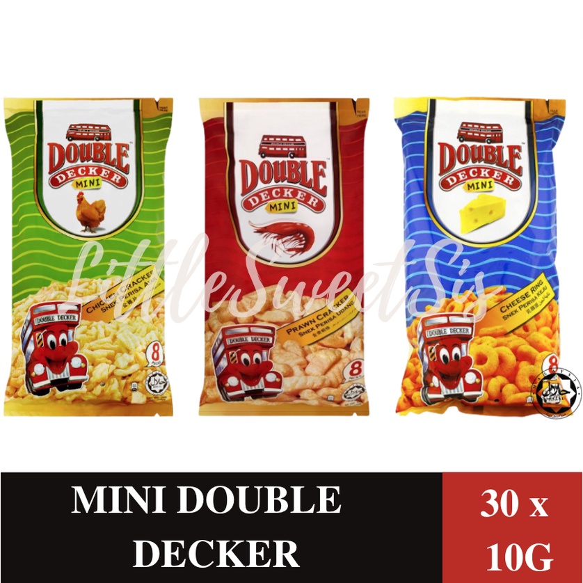 DOUBLE DECKER [10G*30] (BUNDLE SNACKS) | Shopee Malaysia