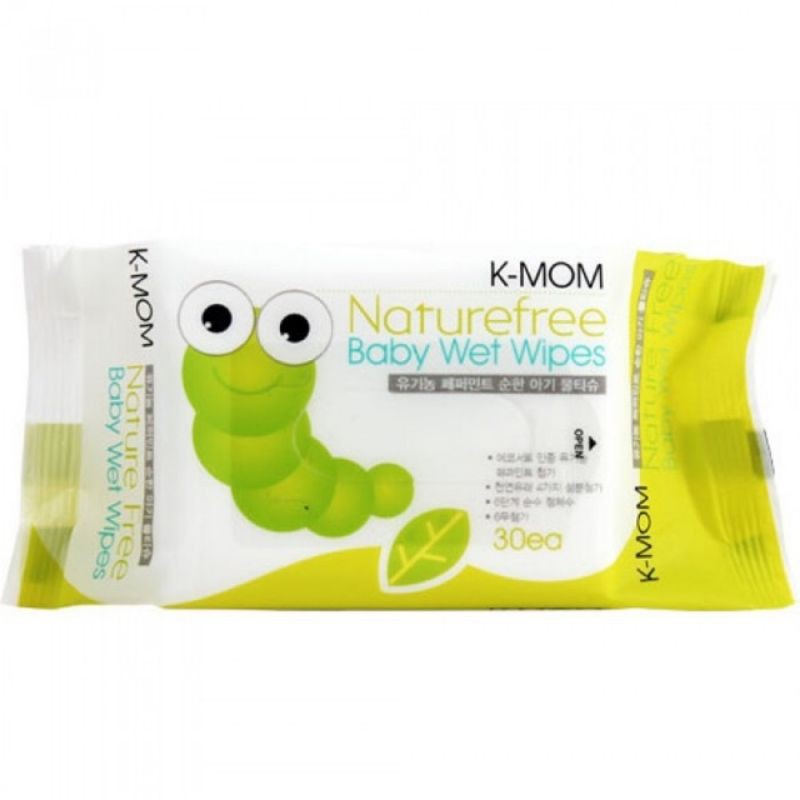 🔥CLEARANCE🔥K-Mom Natural Pureness Basic Baby Wet Wipes Tissues (30 ...