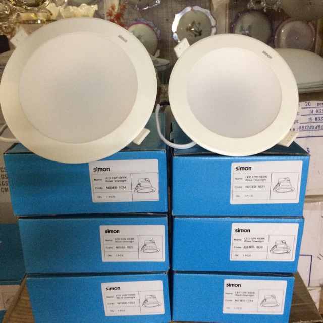 Original Simon Round Led Downlight 4'or 6' | Shopee Malaysia