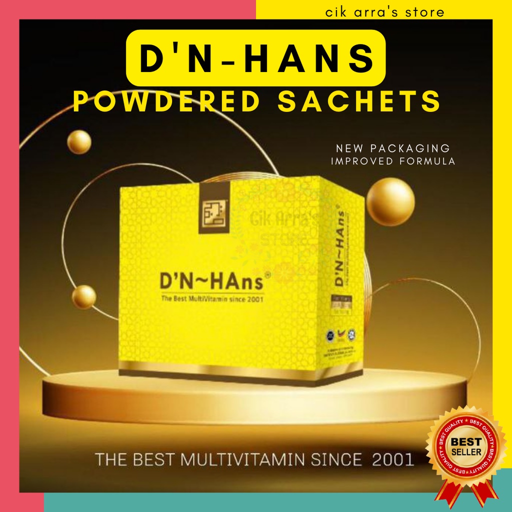 DNHans D'N~HAns D'N Hans Powdered Sachets Collagen Kolagen 2.5gram ...