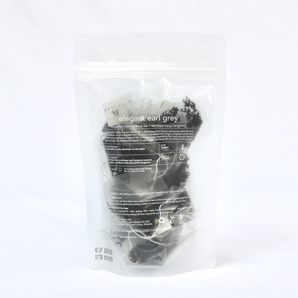 Roleaf Elegant Earl Grey Black Tea | Shopee Malaysia