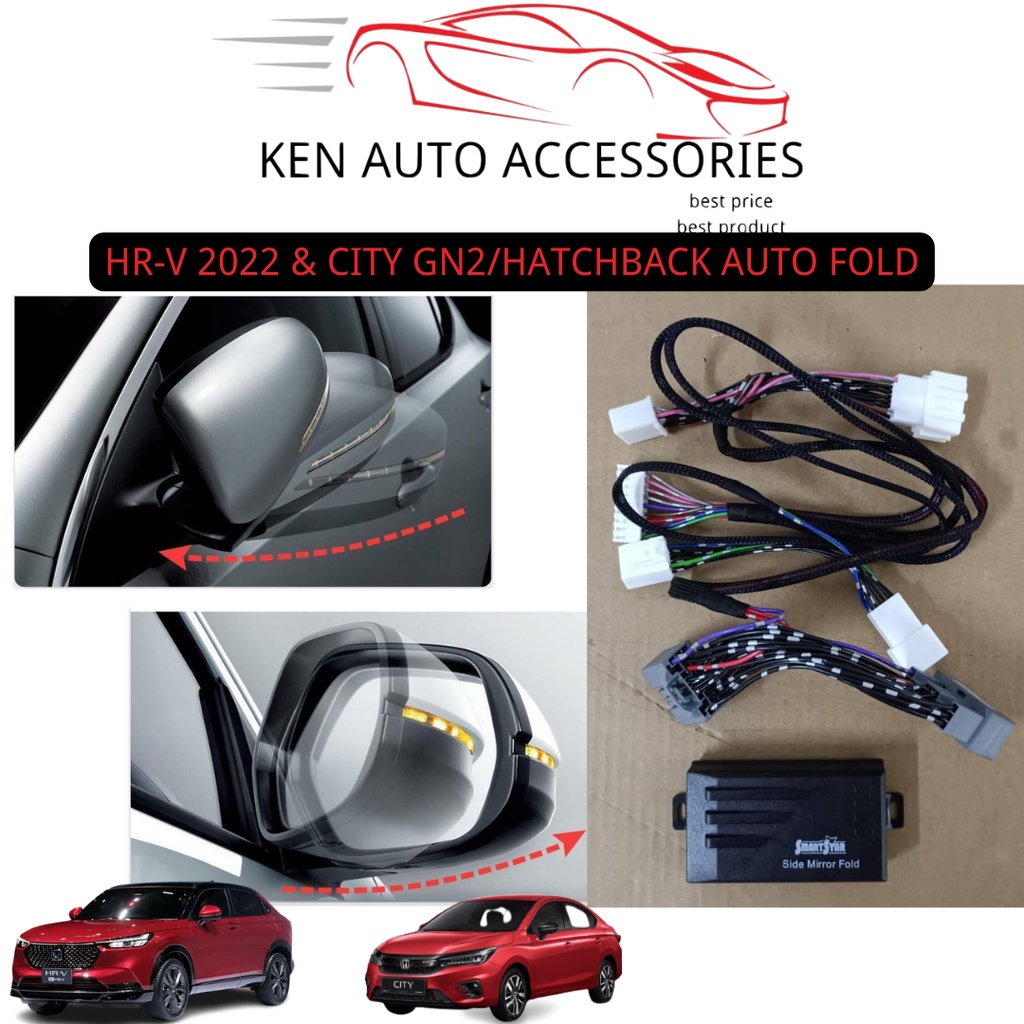 HONDA CITY GN2 2020-2024 & CITY HATCHBACK & HRV 2022 SIDE MIRROR AUTO ...