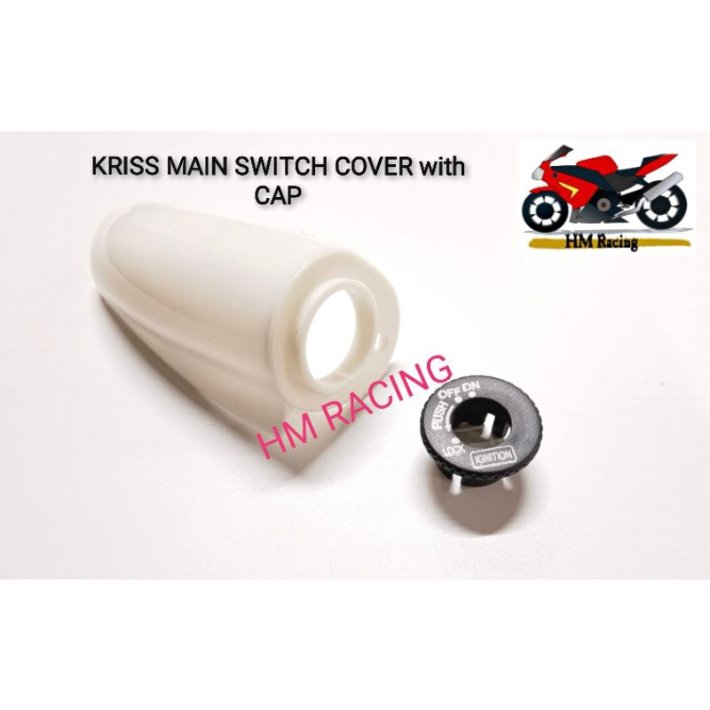 MODENAS KRISS - MAIN SWITCH COVER with CAP 1SET // KRISS 1 KRISS 2 ...