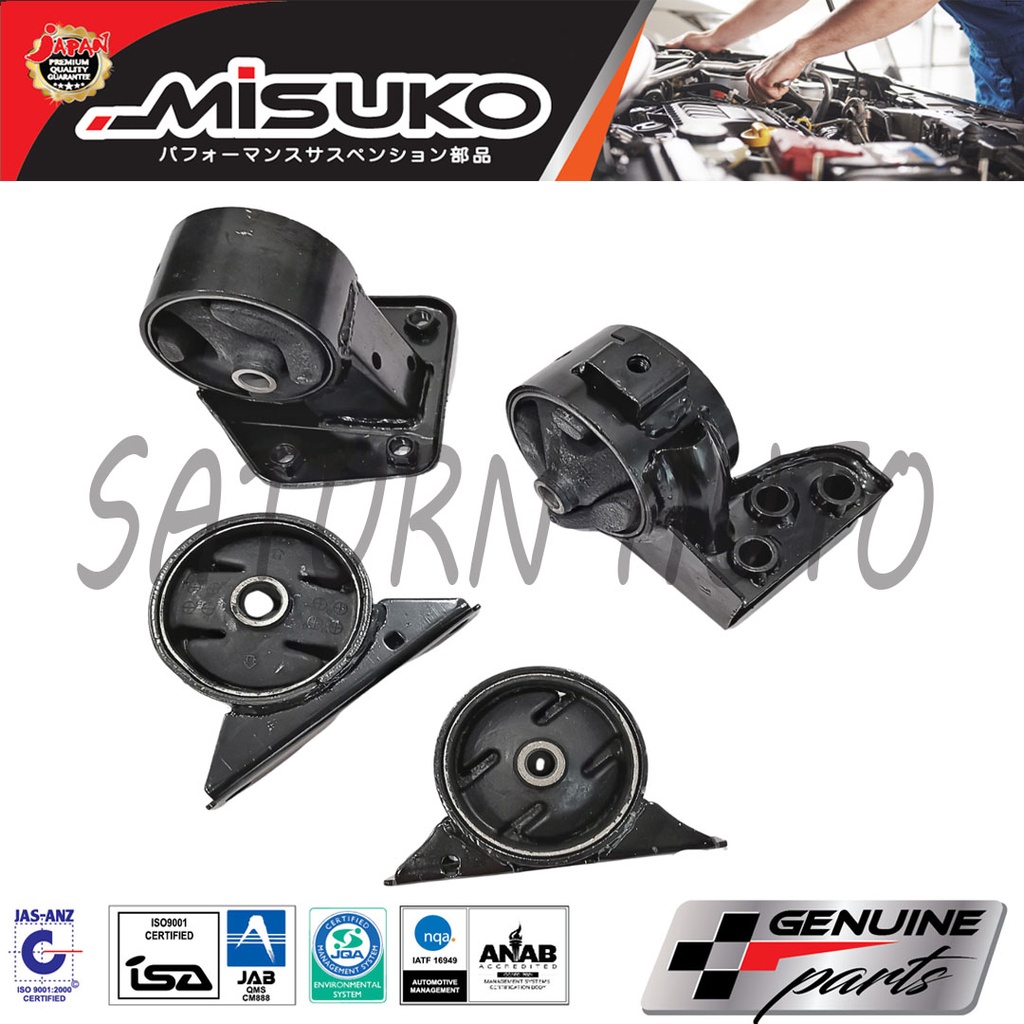 PROTON WIRA 1.6/1.8 MANUAL ENGINE MOUNTING KIT SET BRAND MISUKO 1 SET ...