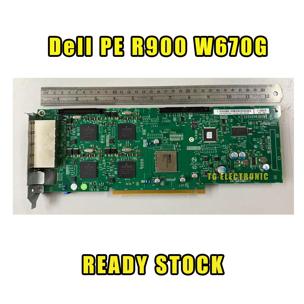 [Ready Stock] Dell PowerEdge PE R900 4-Port Pci-E Gigabit Network Card ...