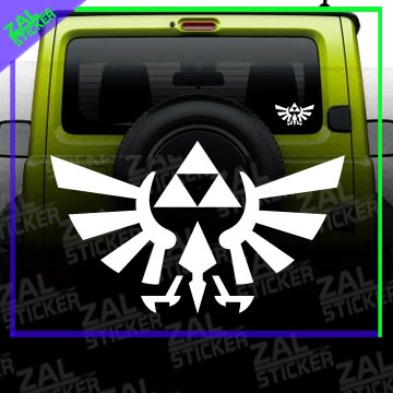 * STICKER KERETA TRIFORCE EAGLE ZELDA LINK JDM MYVI AXIA ALZA BEZZA ...