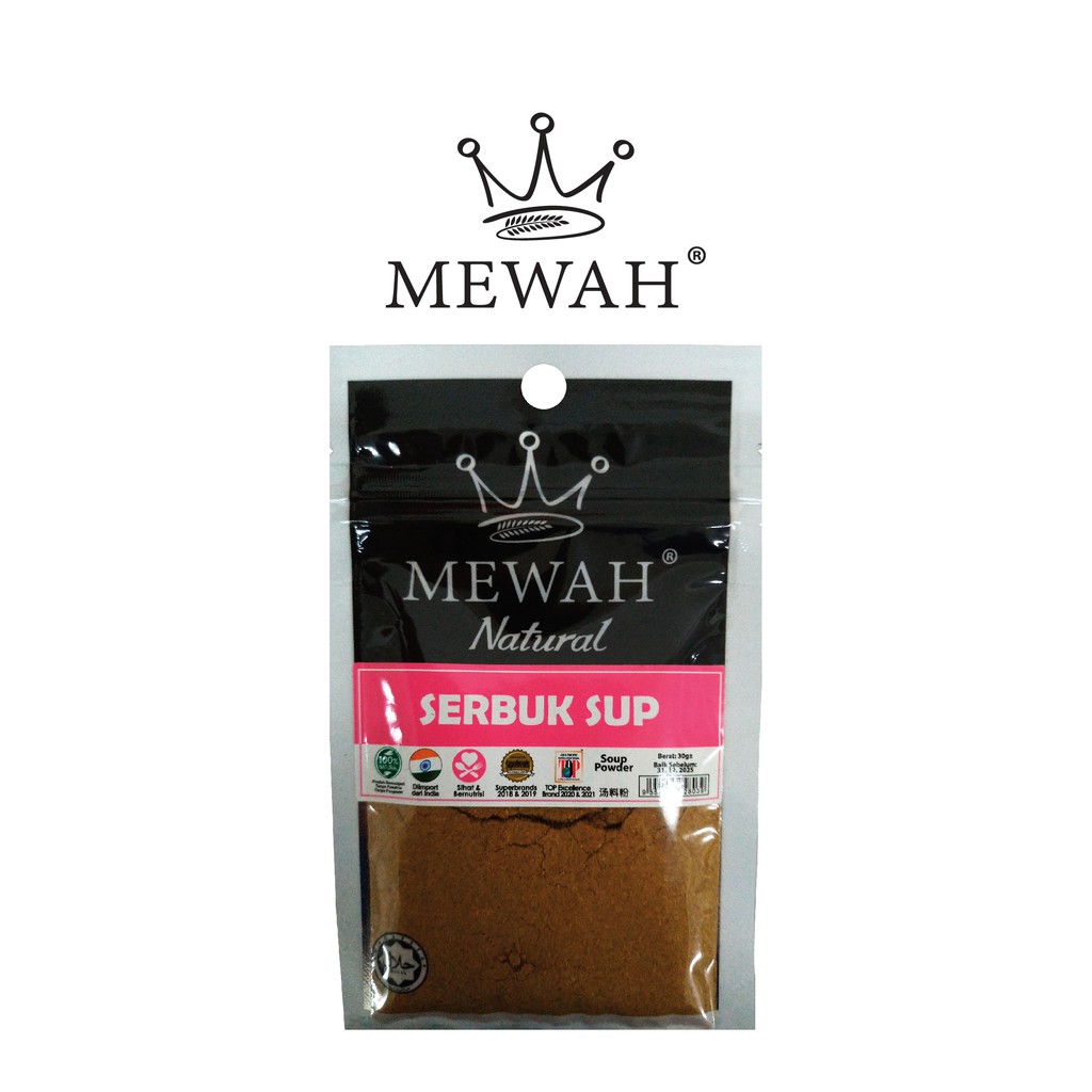 Mewah Serbuk Sup 30g / Mewah Soup Spices Powder 30g | Shopee Malaysia