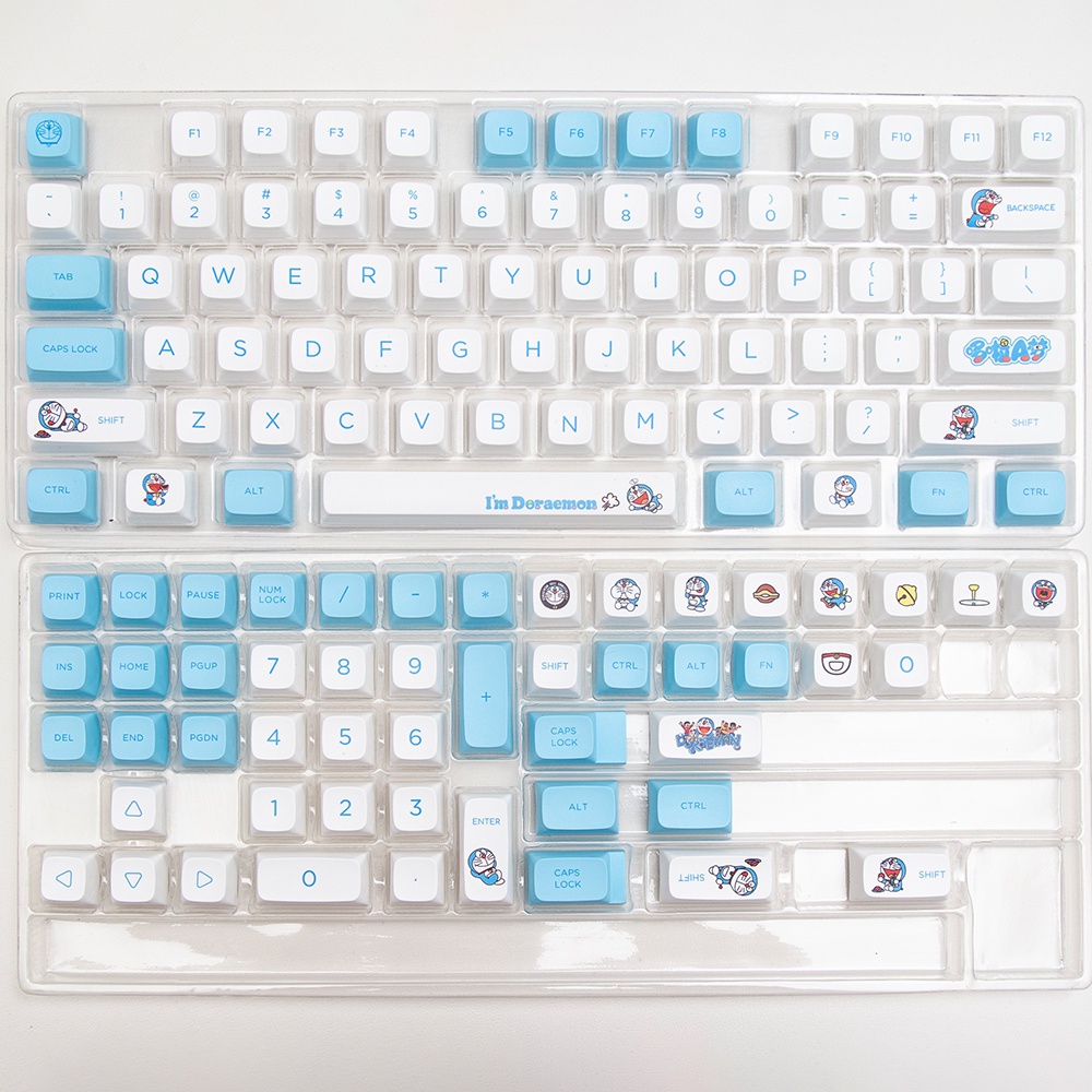 Cartoon Snoopy Keycaps MDA Profile 133Key PBT Compatible with 60/70/80 ...