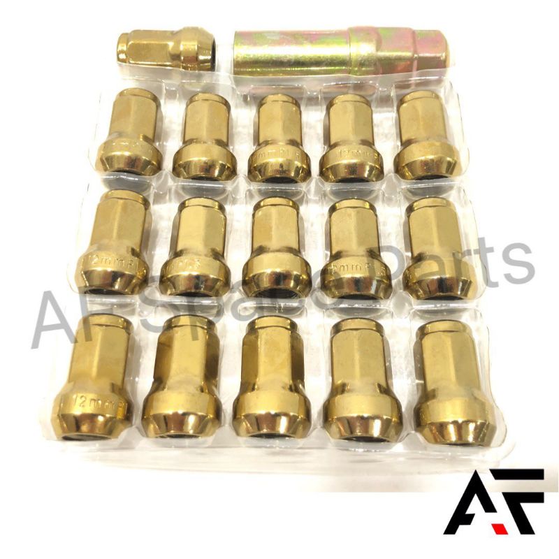 16Biji Wheel Nut Besi Axia,Bezza,Myvi,Ativa,Alza,Kelisa,Kenari,Kancil ...