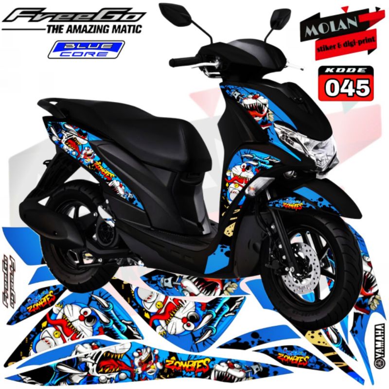 Decal Sticker Striping Variations Freego 125 Freego Old Freego Old ...