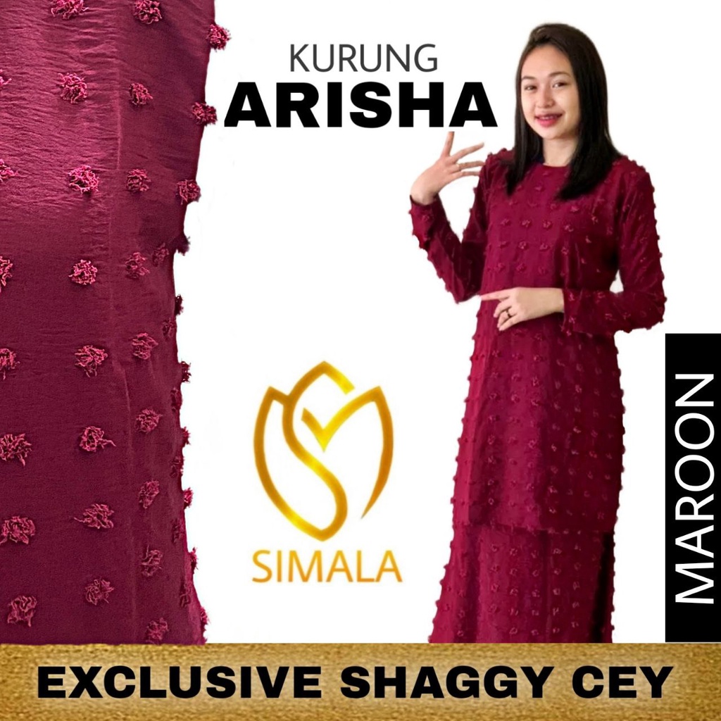 KURUNG MODERN ARISHA Exclusive by SIMALA High quality Ironless ...