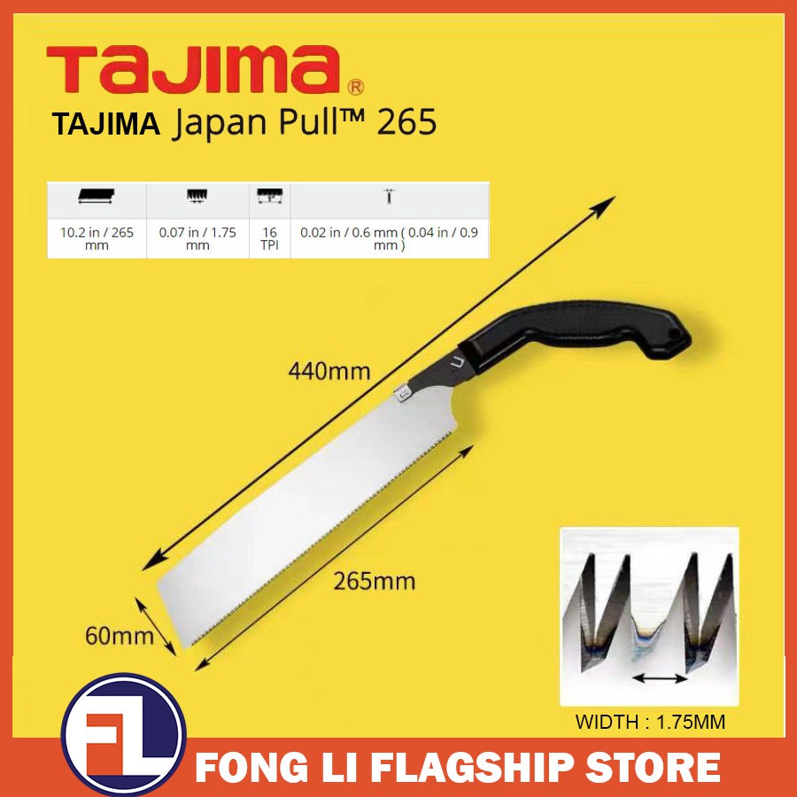 TAJIMA PULL STROKE SAW | Shopee Malaysia