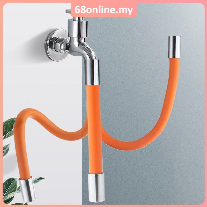 [Johor Seller] Faucet Extension Extender 360 Rotating Silicone Water ...