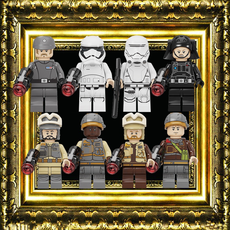 Mandalorian Youda Rebel Marine Imperial Stormtrooper Minifigures ...