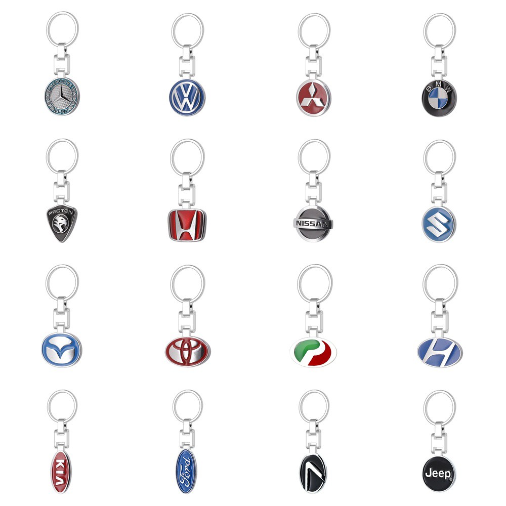Proton Metal Key Chain HONDA TOYOTA PERODUA BMW Suzuki Mitsubishi KIA ...