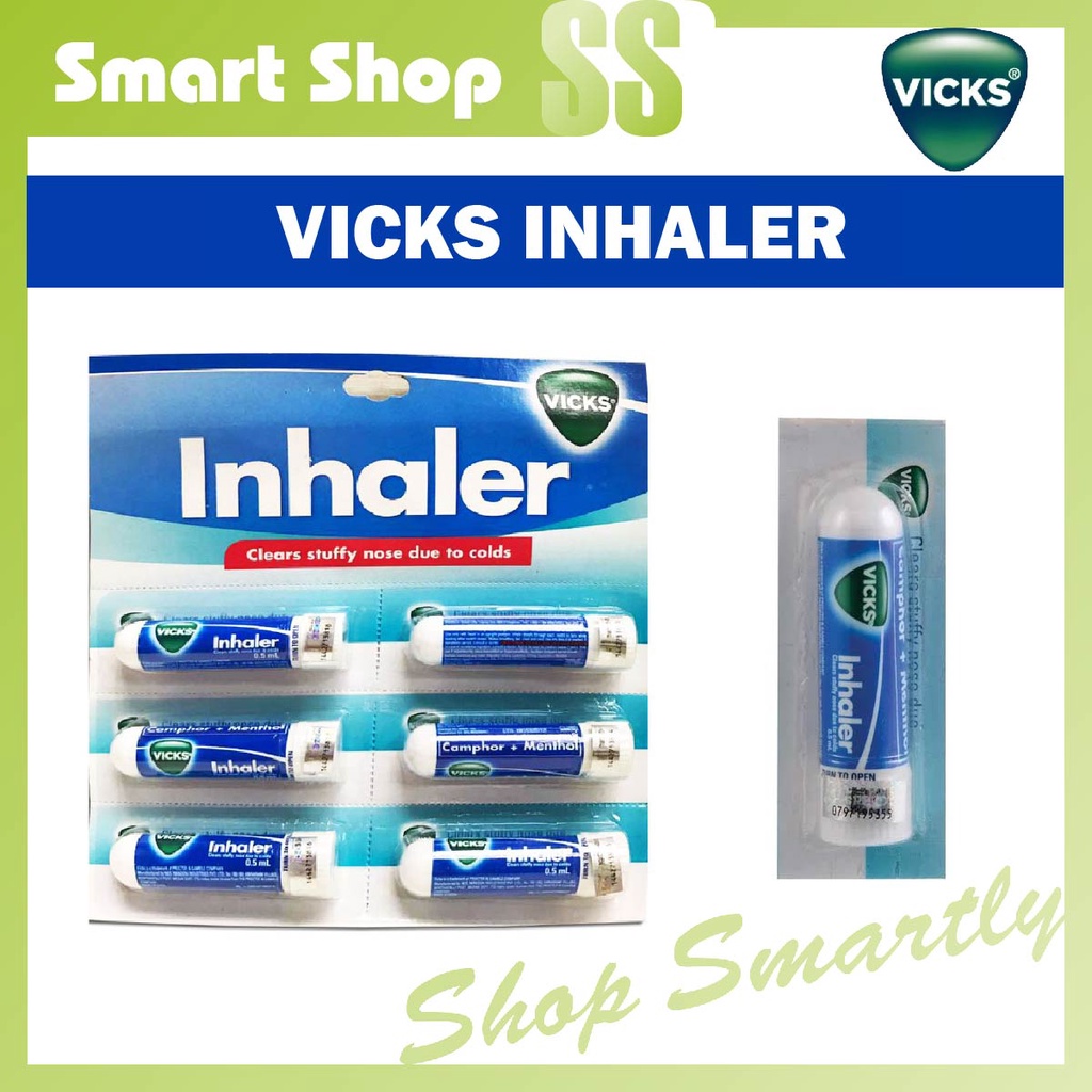 Vicks Inhaler Clear Stuffy Nose 0.5ml | Shopee Malaysia