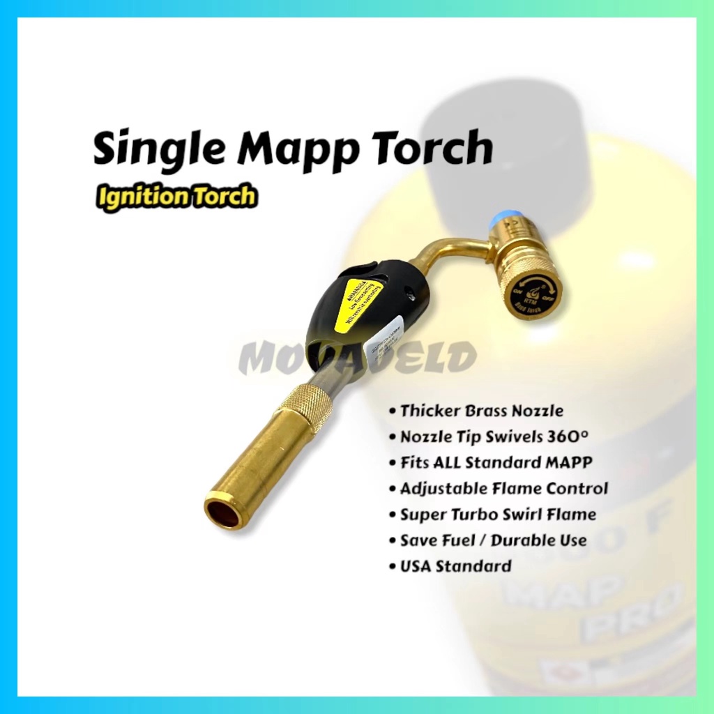 Single Torch Single Barrel Torch Self Ignition Mapp Gas Torch Hand ...