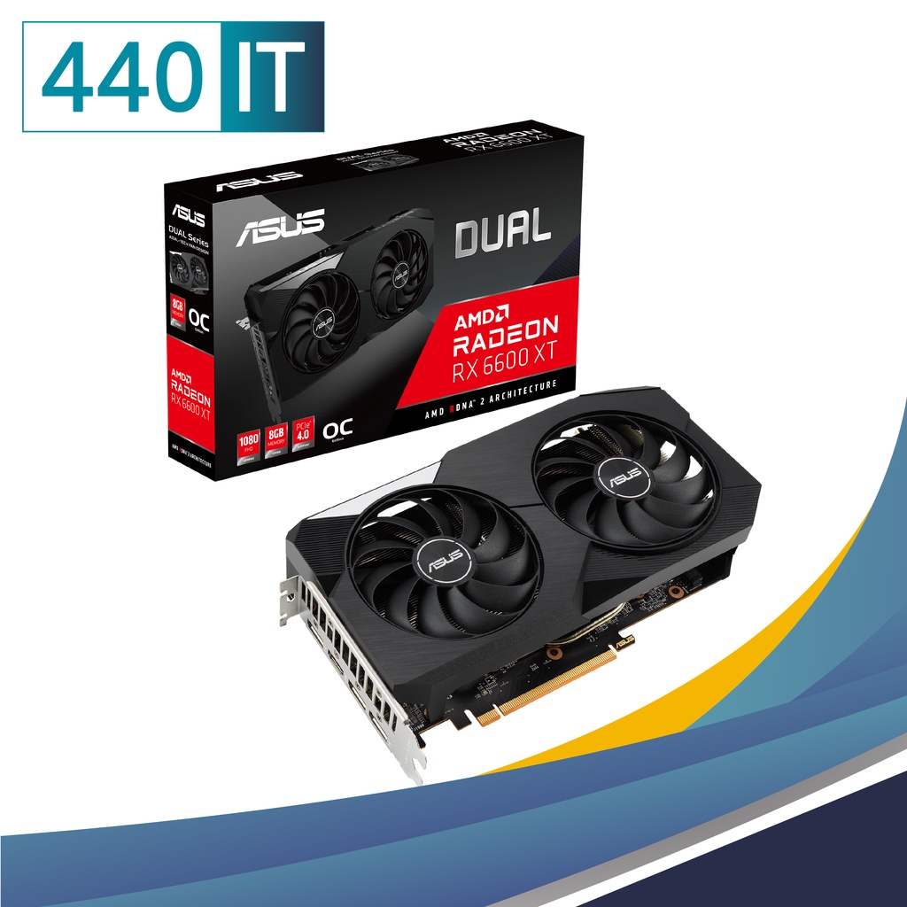 ASUS DUAL RADEON RX 6600 XT OC 8GB GDDR6 (DUAL-RX6600XT-O8G) | Shopee ...