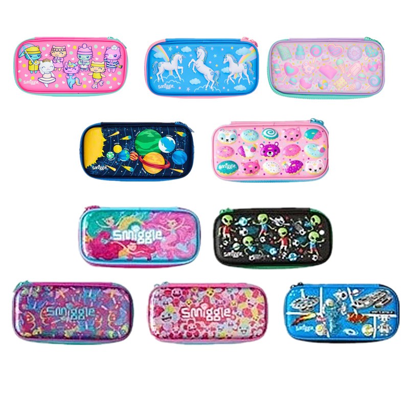 Australia Smiggle 3D Design Stationery Pencil Case Narrow Version ...