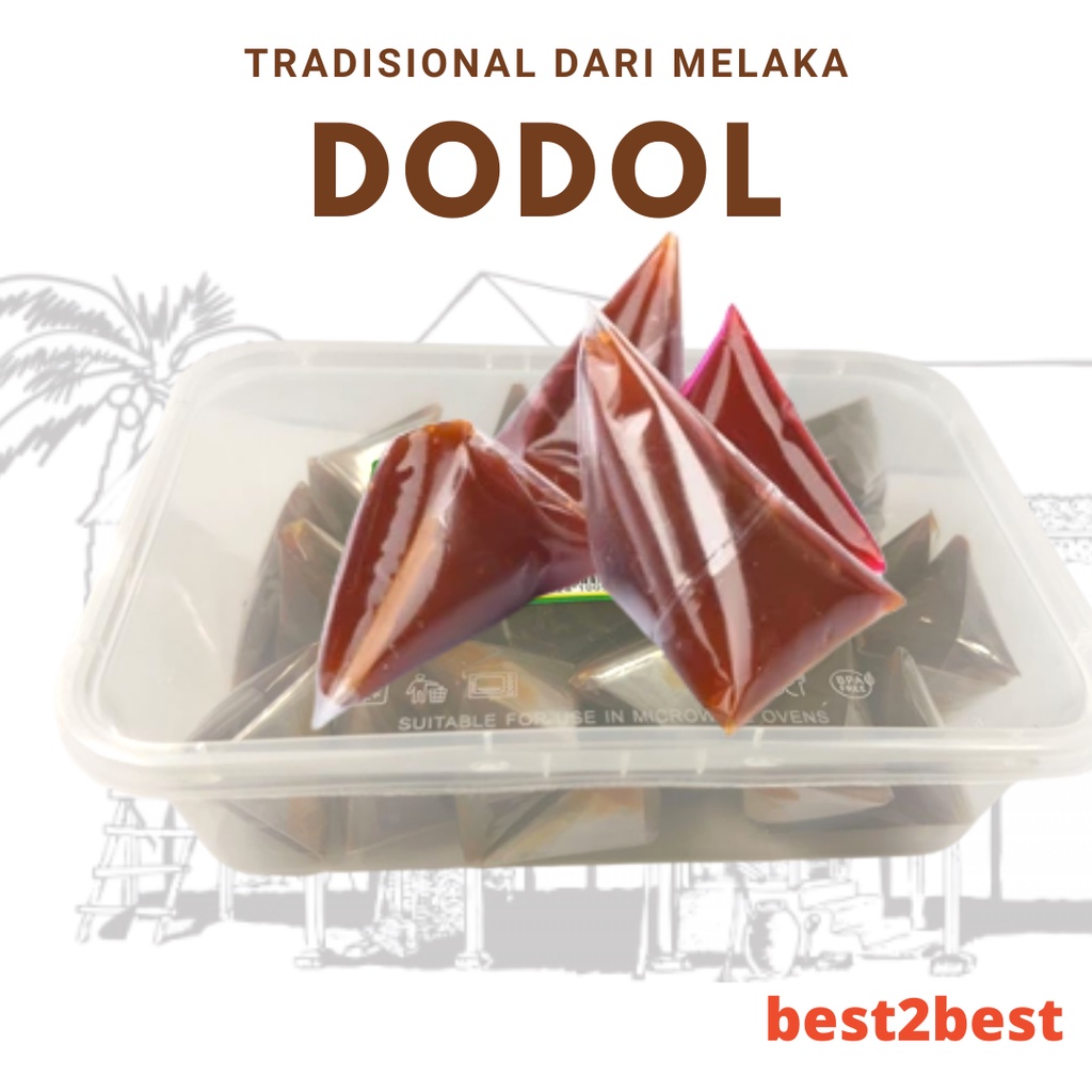 Melaka Kuih Dodol Traditional / Dodol Durian / Coconut Dodol Kelapa ...