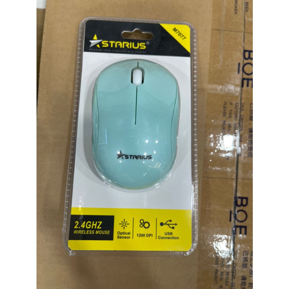 STARIUS 2.4GHz WIRELESS MOUSE M7074 M7076 M7077 M7078 COLLECTION ...