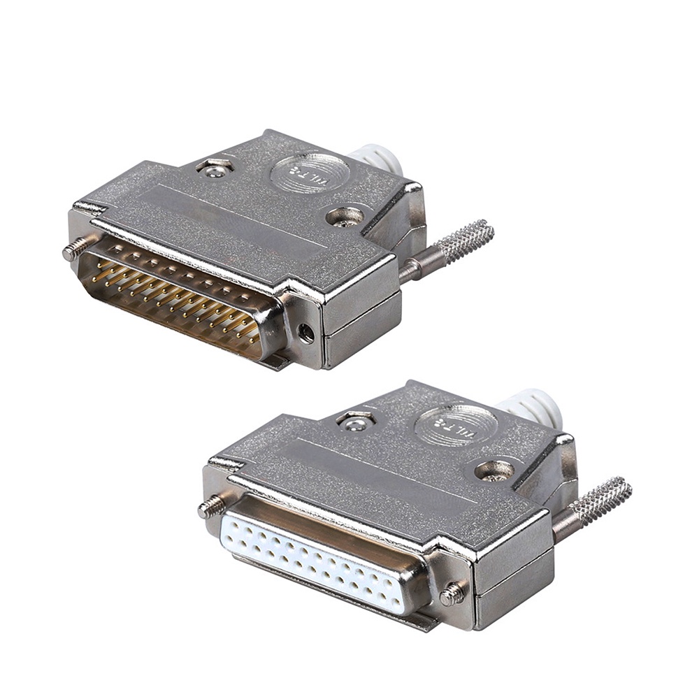 DB9 DB15 DB25 Pin serial port connector Female male Shell socket metal ...