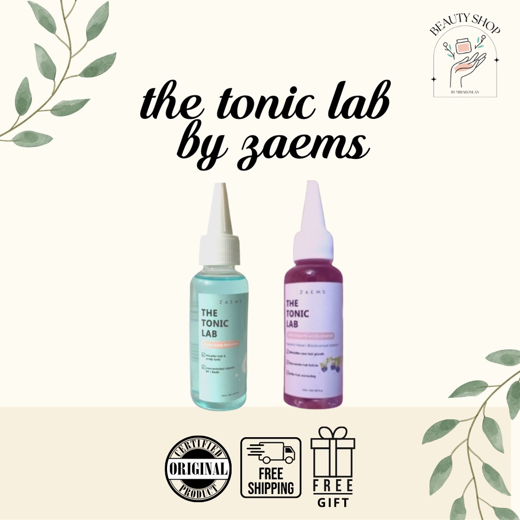 HAIR TONIC THE TONIC LAB BY ZAEMS | Shopee Malaysia