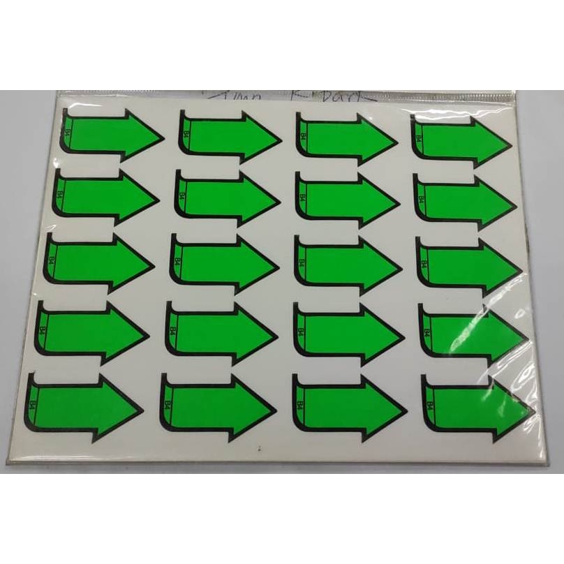 Label Sticker (Arrow) | Shopee Malaysia