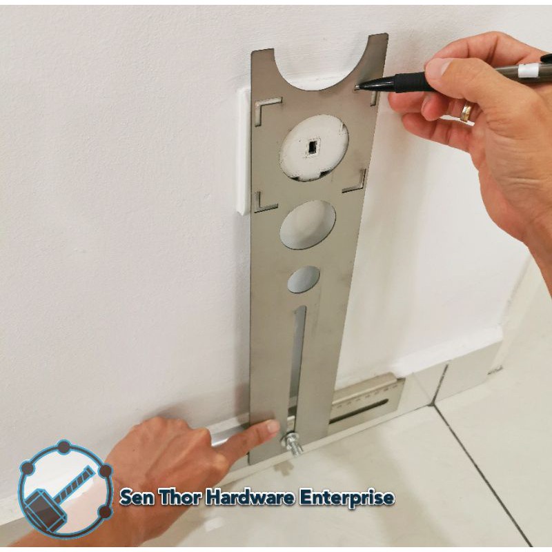 Tile Locator Ruler 瓷砖定位尺 | Shopee Malaysia