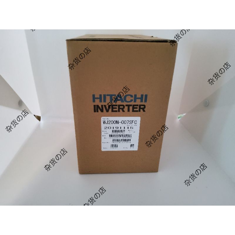 HITACHI INVERTER WJ200-007SFC, POWER 0.75KW, INPUT 1 PHASE 220V, OUTPUT 3 PHASE 220V | Shopee ...