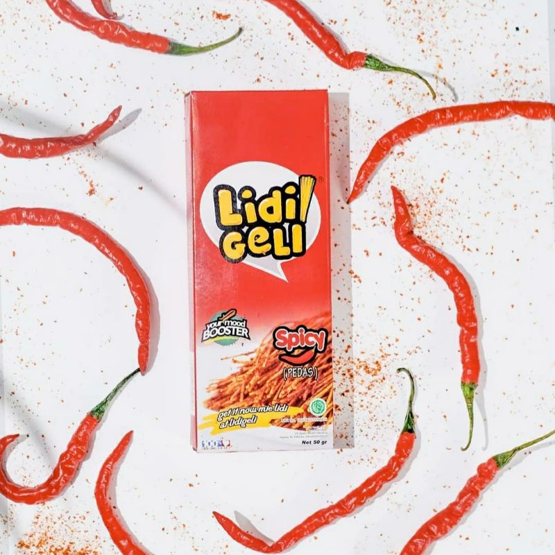 Geli Mie Sticks 50 grams Small Spicy Noodles Free Bubble Wrap Free ...