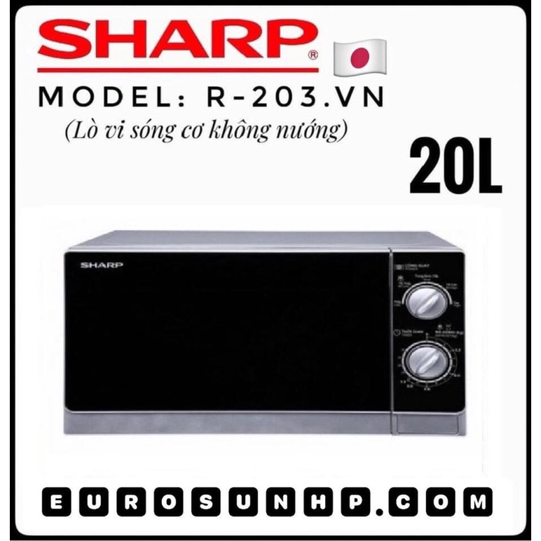 Sharp R-202VN-S Microwave Oven 20L | Shopee Malaysia