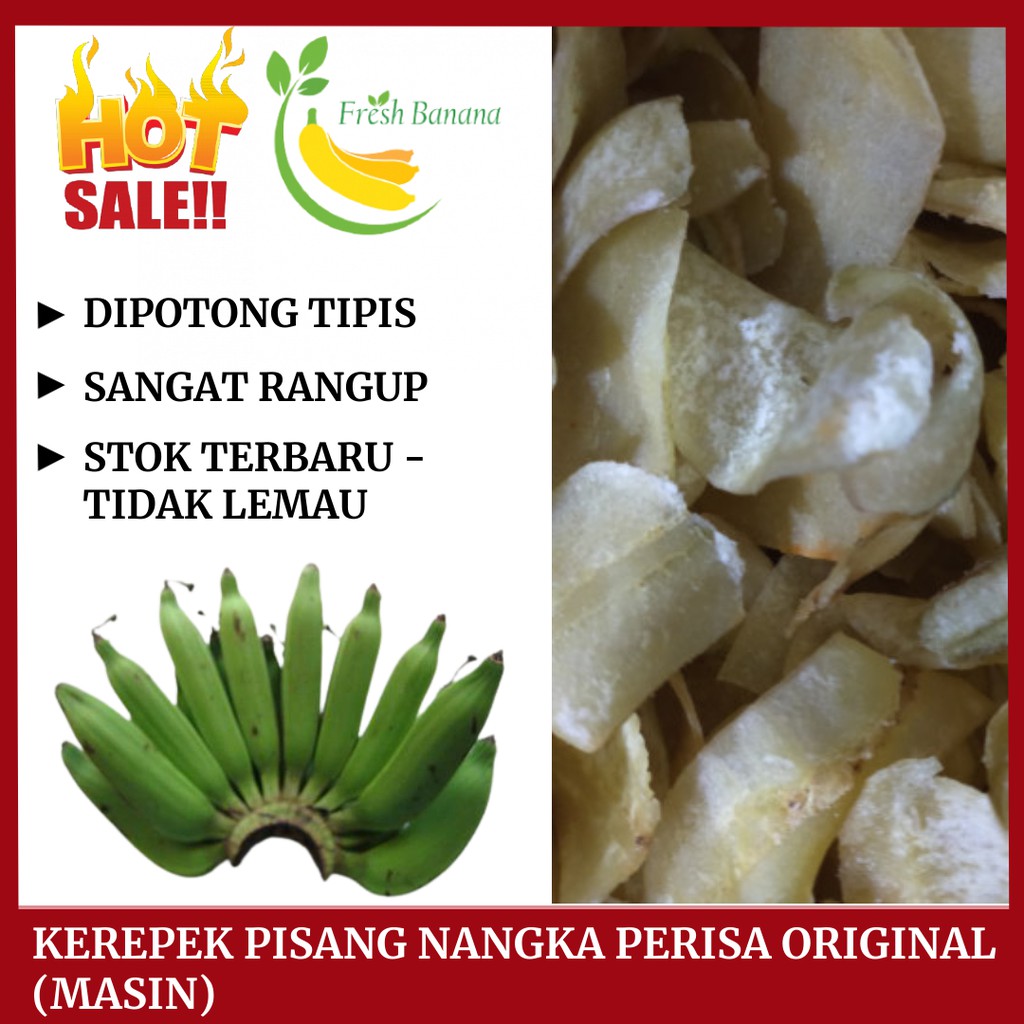 KEREPEK PISANG NANGKA PERISA ORIGINAL POTONGAN PALING TIPIS EXTRA ...