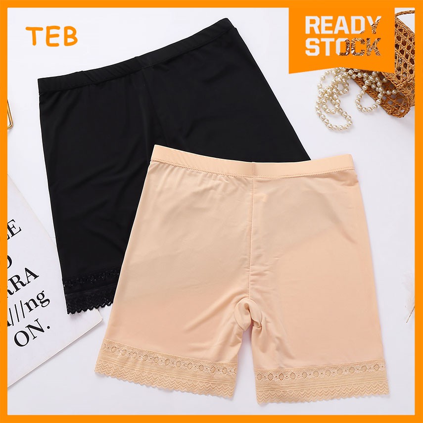 [READY STOCK] Women Inner Pant Muslimah Modal Cotton Safety Pants ...