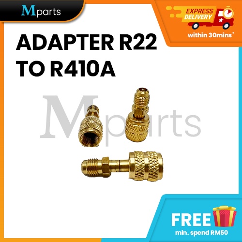 [Ready Stock]Mparts ADAPTER R22 TO R410A ADAPTER R410A TO R22 CHARGING ...