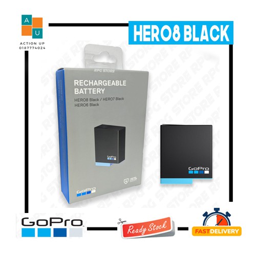 (READY STOCK) - GoPro Rechargeable Battery for HERO 8 ,7 ,6 ,5 Black ...